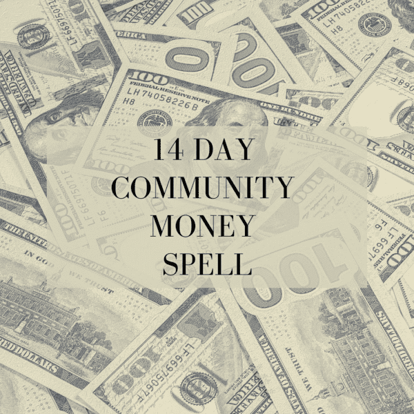 14 Day Money Community spell - BeGood Organix